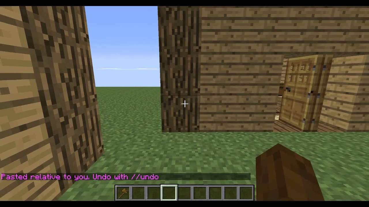 World Edit Tutorial- Episode 3: Copying, Pasting And Rotating!