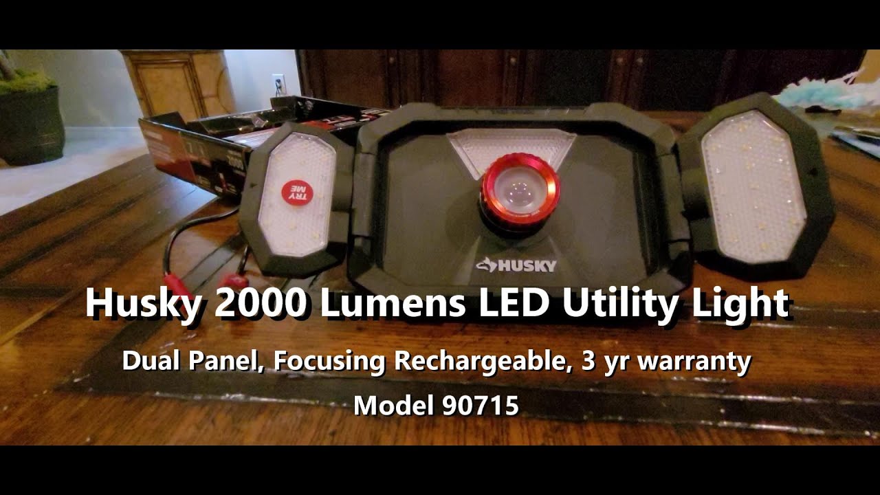 Husky 2000 Lumens LED Light - model 90715