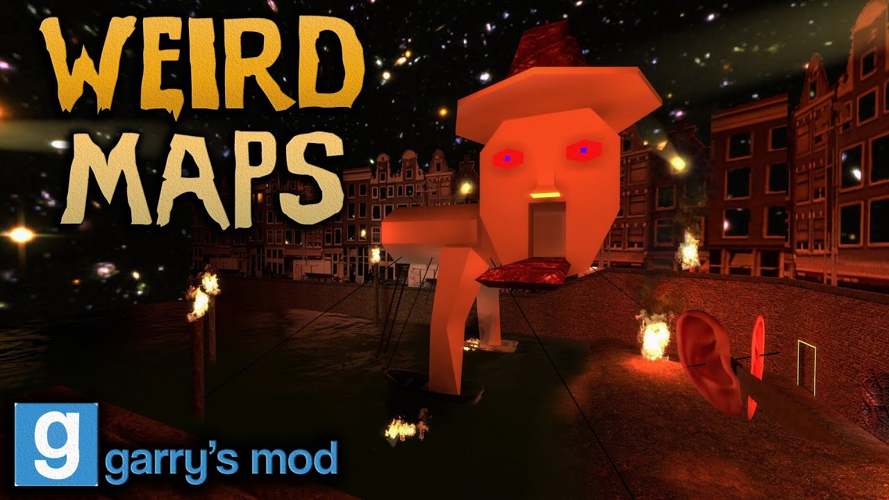 GMOD VR: Exploring 3 Weird Maps