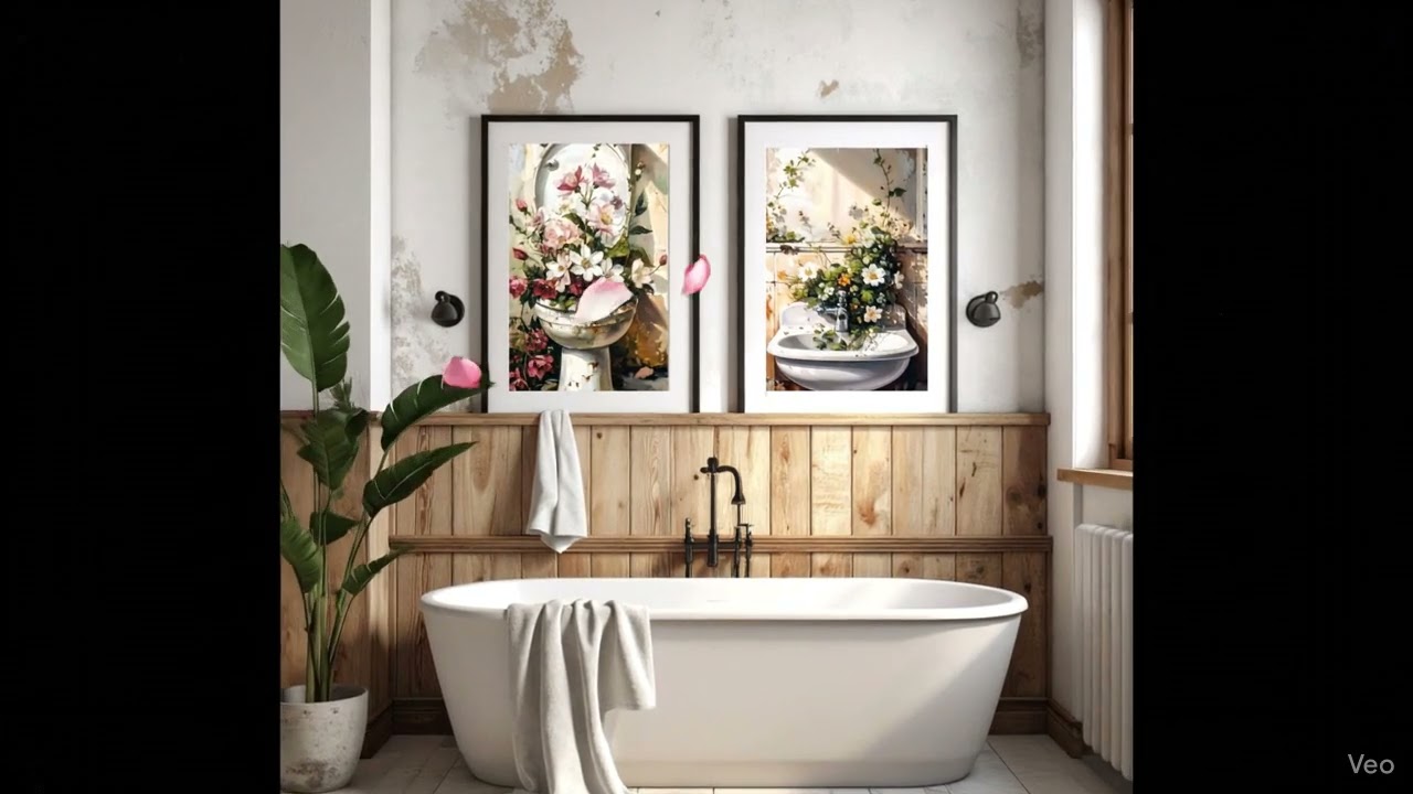 Toilet Art, Bathroom Decor