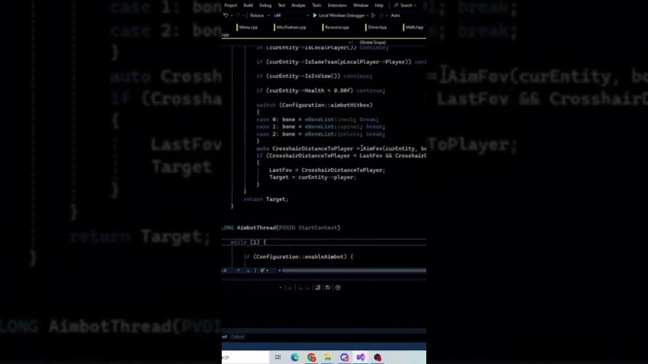 Creating a Rust External Cheat with Aimbot  #coding #rustscripting  #programming