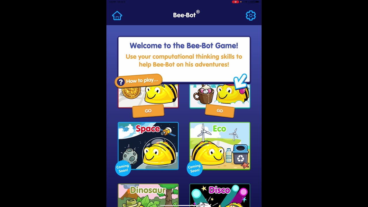 Let’s Code Witj the Bee Bot App