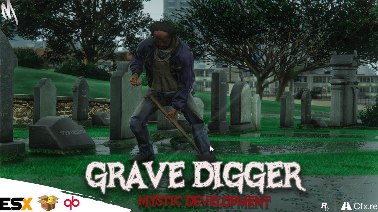 Mystic Scripts · Job Grave Digger V.01