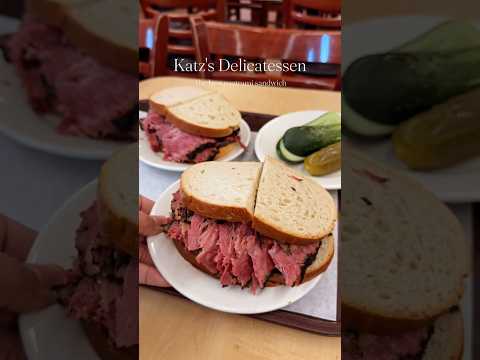 Katz's Deli - The Best Pastrami Sandwich?🔥🥪