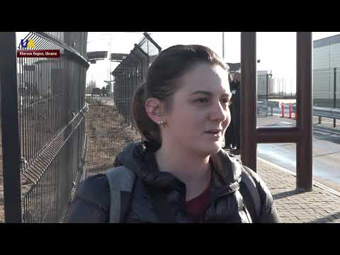 Ukrainian Passports at Kalanchak Checkpoint