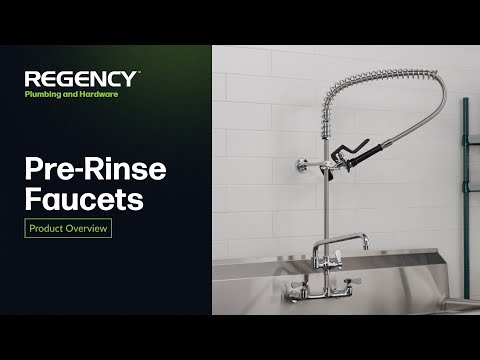Regency Pre-Rinse Faucets
