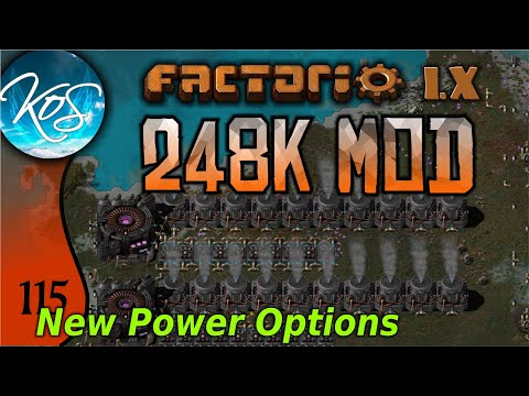 Steam Community :: Video :: Factorio 248k Mod 115 - NEW POWERPLANTS ...