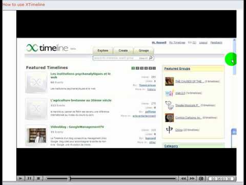 XTimeline: Creating Timelines on the Web- Alison Free Online Course Preview
