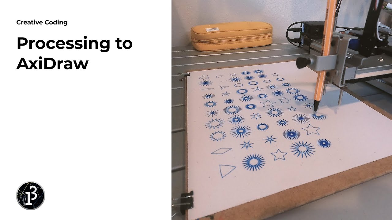 Creative Coding: Processing to AxiDraw