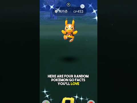 4 random Pokémon GO facts that will blow your mind! 🤯 #pokemongo #pokemon