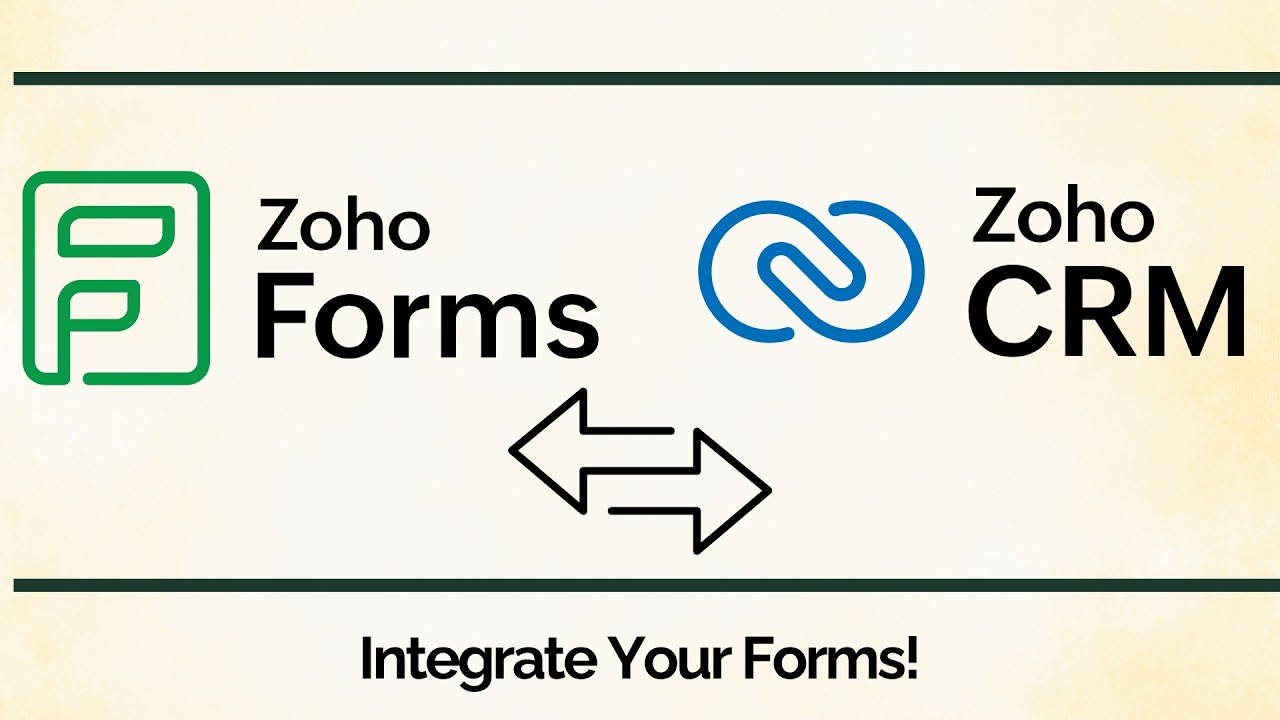 Zoho Forms + Zoho CRM Integration Tutorial