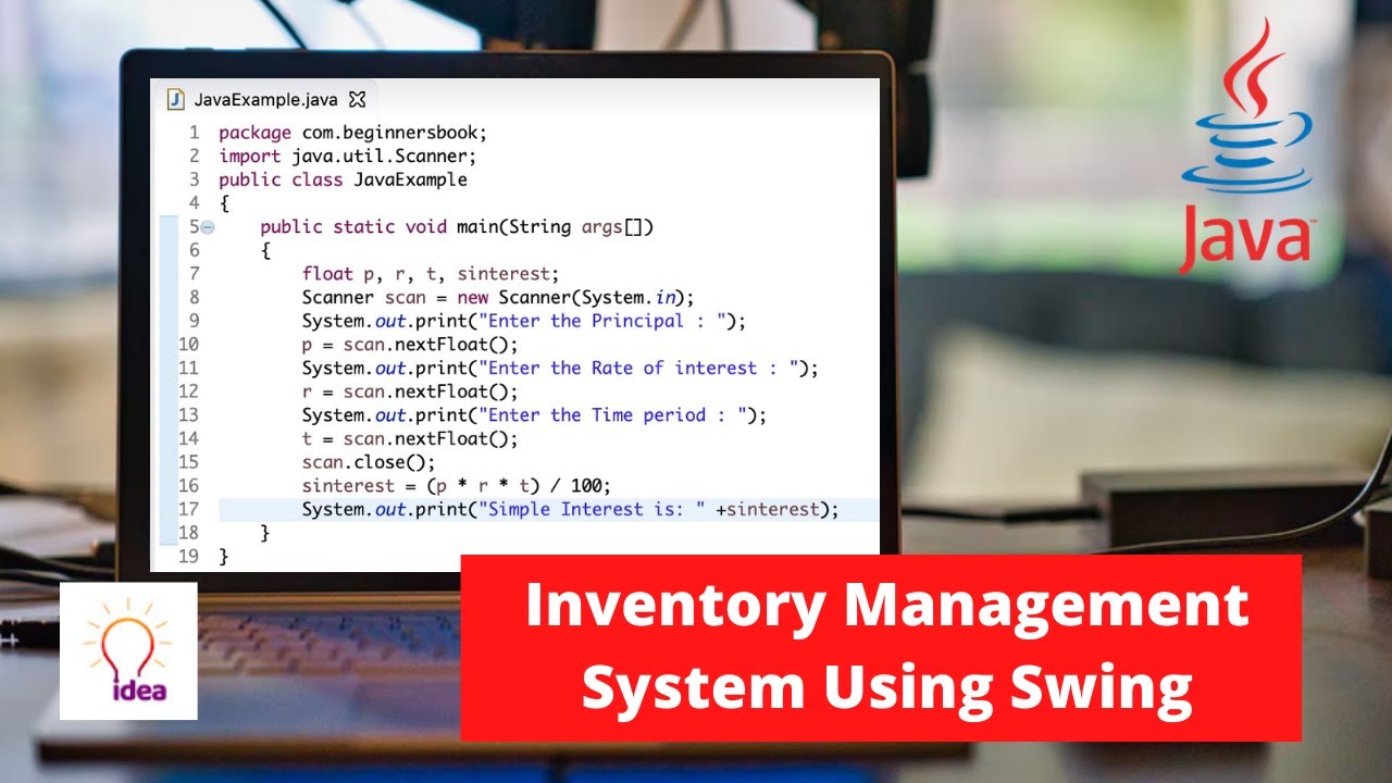 Inventory Management System Using Swing | Java Project