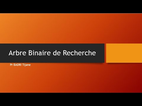 Arbre Binaire de Recherche (ABR)-Définition