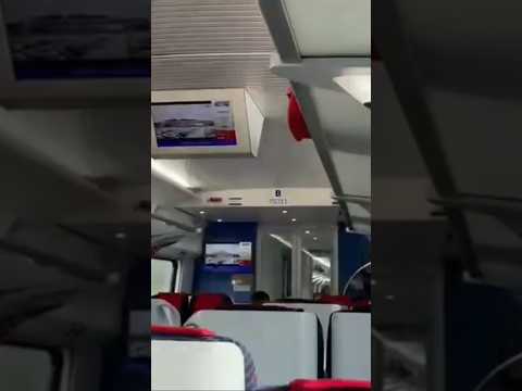 ETS train ride from Butterworth to Kuala Lumpur! #mealswithsushorts #shorts #shortvideo