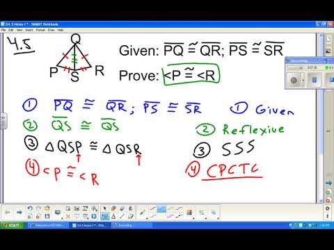 Geometry Using CPCTC Video