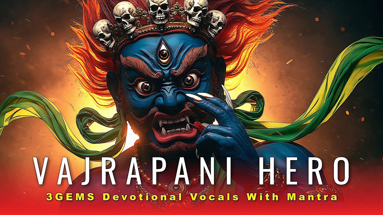 Vajrapani Hero - Lord of the Vajra, Dharma Hero: Inspirational Music Video, Mantra  @3GemsBand