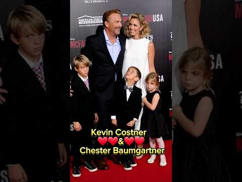 Kevin Costner and Christine Baumgartner #celebrity #celebrities couples #shotrs