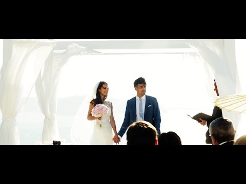 SANTORINI - Le Ciel - P&T beautiful wedding day in Greece