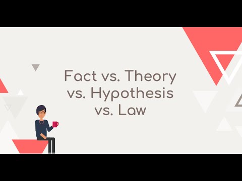 Fact vs Theory vs Hypothesis vs Law - Difference