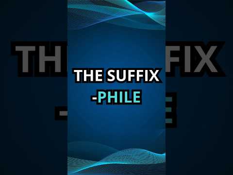 9 English Words with "-phile" You Should Know ππ³π₯