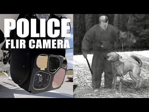 Police Helicopter High Definition Infrared Camera