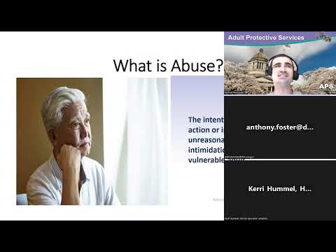 Adult Protective Services - Self Neglect & Mandatory Reporting