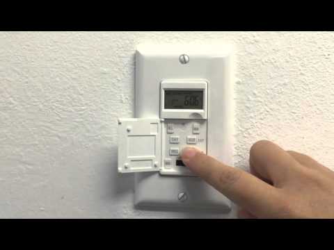 Setup Guide | In-Wall Programmable Digital Timer Switch | Enerlites HET01