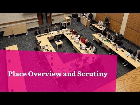 Place Overview & Scrutiny - Wednesday 16 July 2025