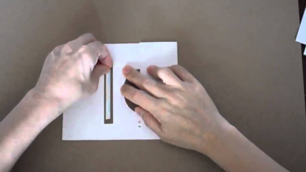 Revealing Oval Die: Basic Card Assembly, Original Version