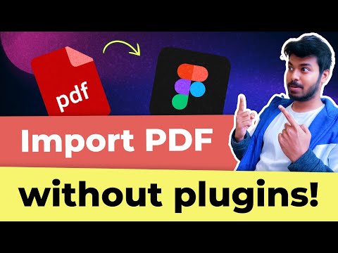 Import PDF to Figma without Plugins | Figma Hacks
