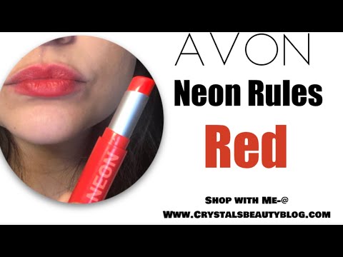 Neon Rules Lipstick-Red