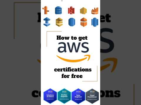 How to get free aws certifications? #awscertification #aws #softwaredevelopment