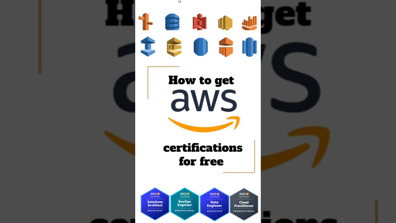 How to get free aws certifications? #awscertification #aws #softwaredevelopment