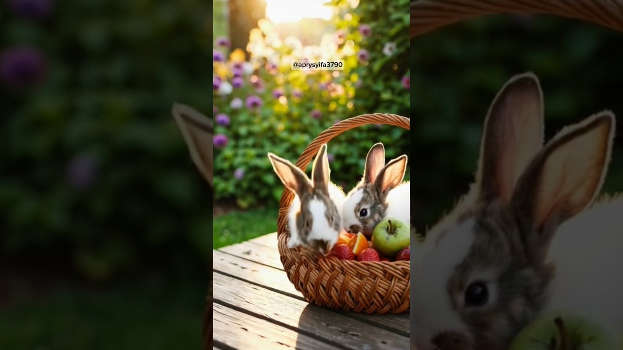 Too cute to scroll past? Follow for more fluffy friends!🐶🐱🐰  #viralpets #cuteanimals #cuteshorts #ai