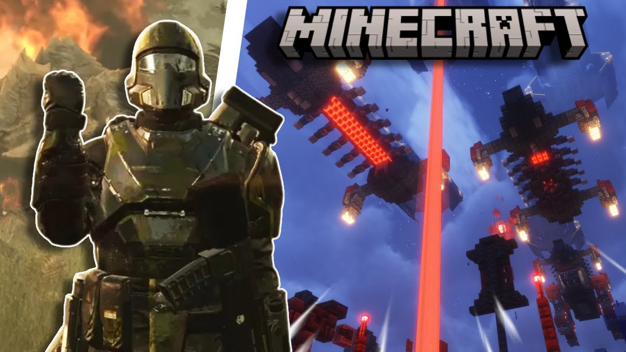 How We BUILT Helldivers 2 In Minecraft