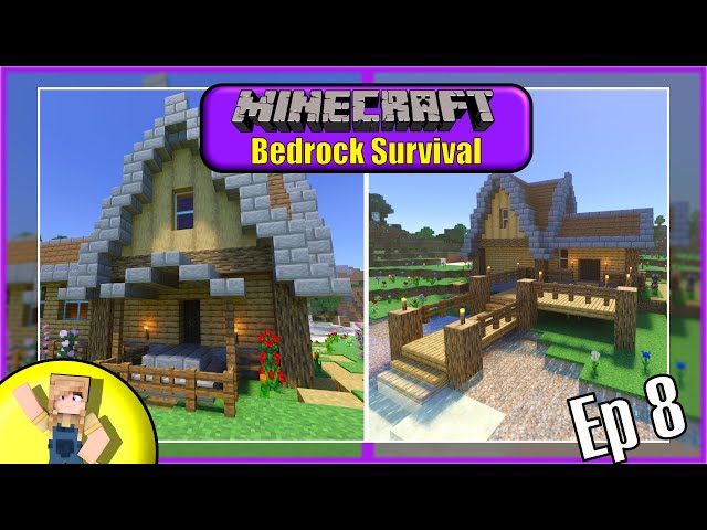 Small Wooden Starter House/Fishing Hut, Early Survival Minecraft Map