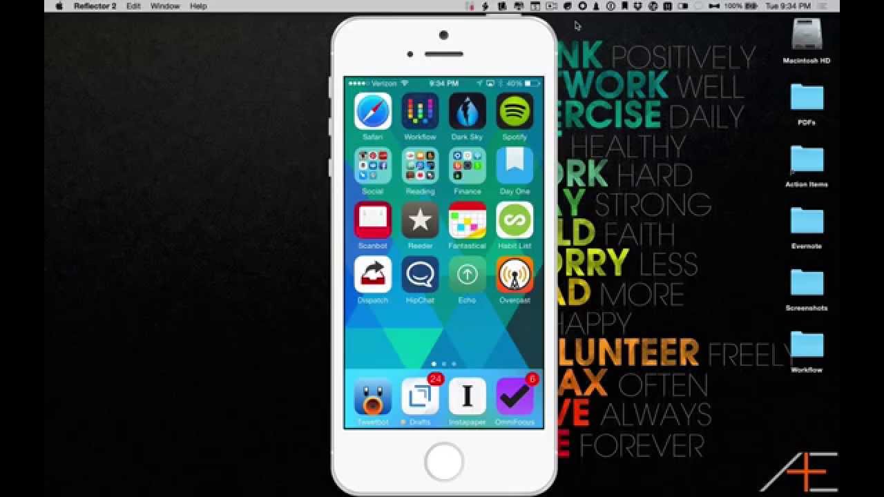 Sample Workflow - On My Way