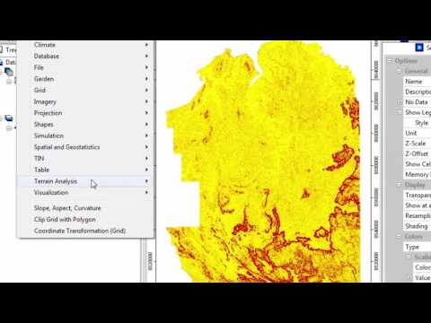 Processing tools – Saga GIS tutorials