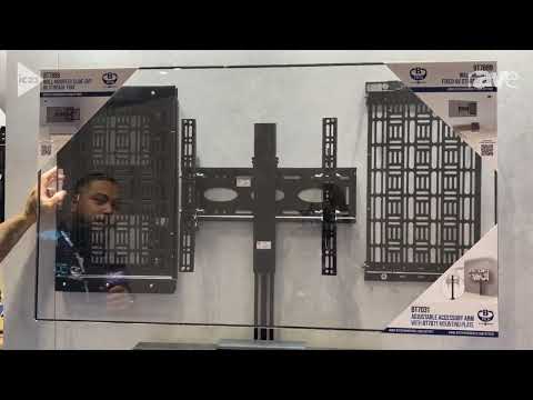 InfoComm 2023: B-Tech AV Mounts Presents BT7888 Wall Mounted Slide-Out AV Storage Tray