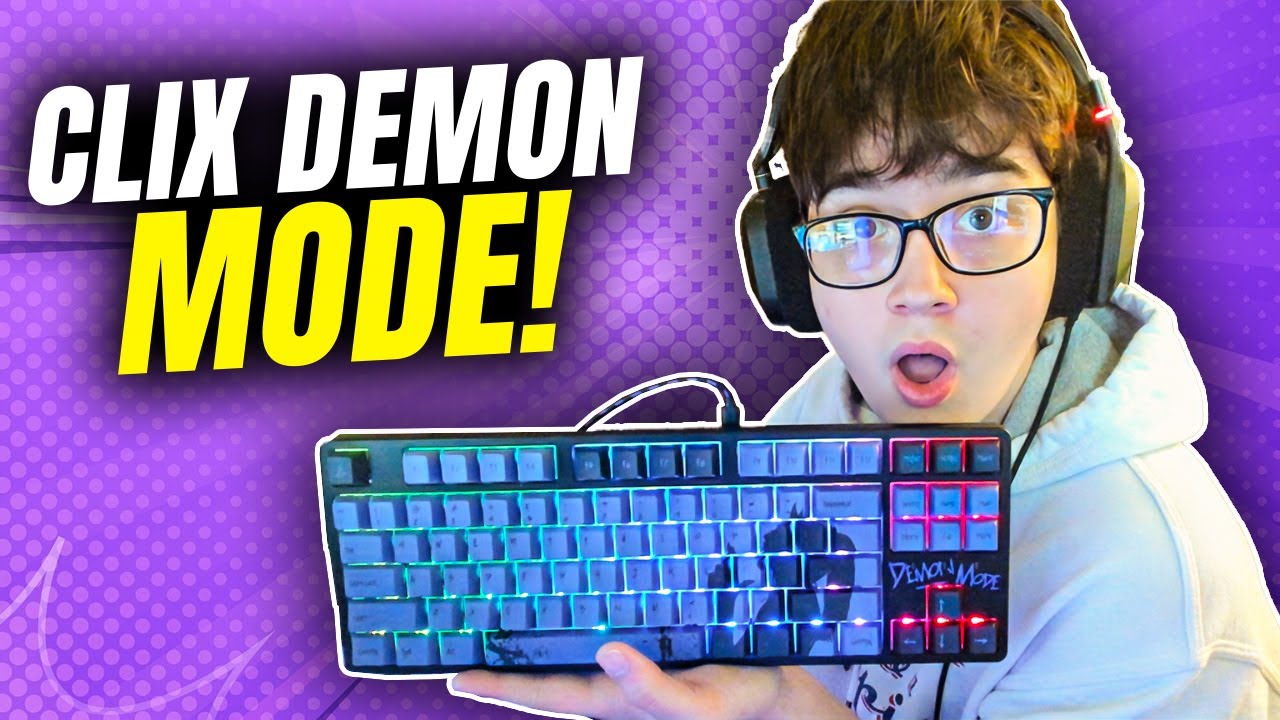 New Clix Matrix Keyboard Unboxing! 80% Mechanical Keyboard!