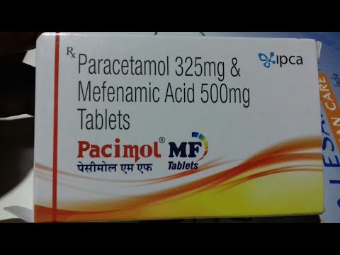 Mefenamic Acid Paracetamol Tablet - Mefenamic Paracetamol Tablet Latest ...