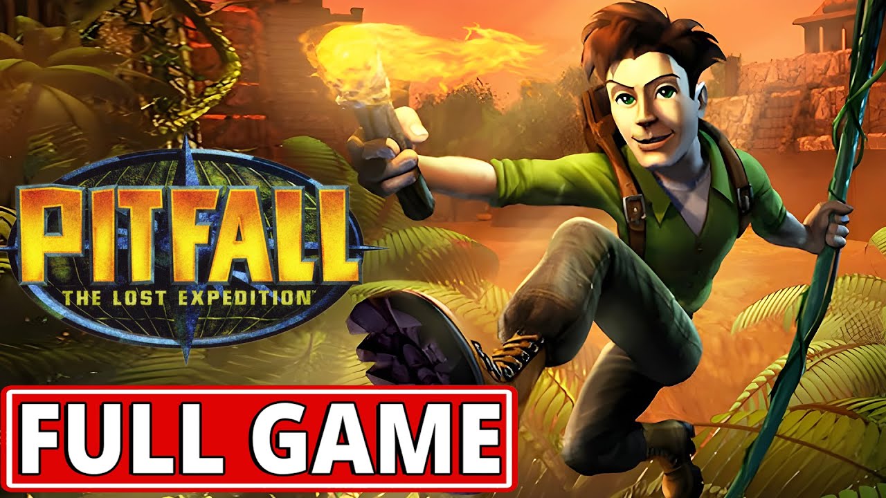 Pitfall: The Lost Expedition - FULL GAME walkthrough | Longplay