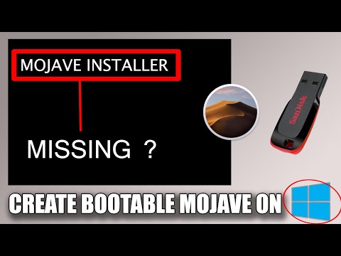 How to create mac os mojave bootable usb from windows ( fix no boot / installer option ) ✔