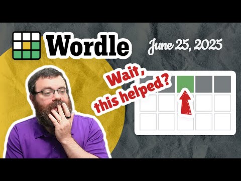 Bad starting word? Maybe... | Wordle #1467 (June 25th, 2025)