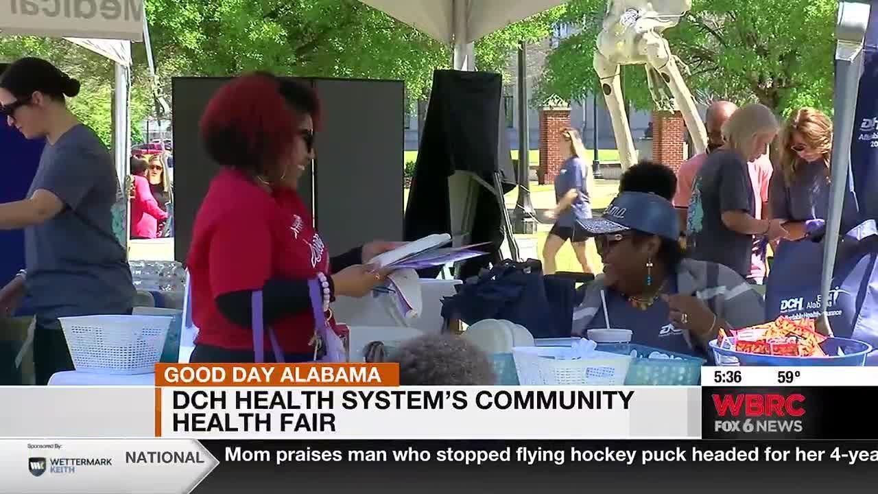 DCH Health System's community health fair