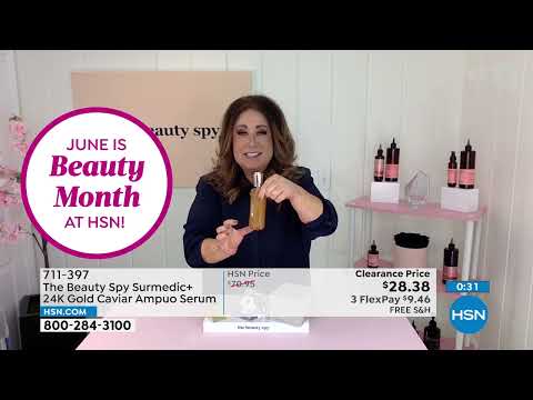 The Beauty Spy Surmedic+ 24K Gold Caviar Ampoule Serum