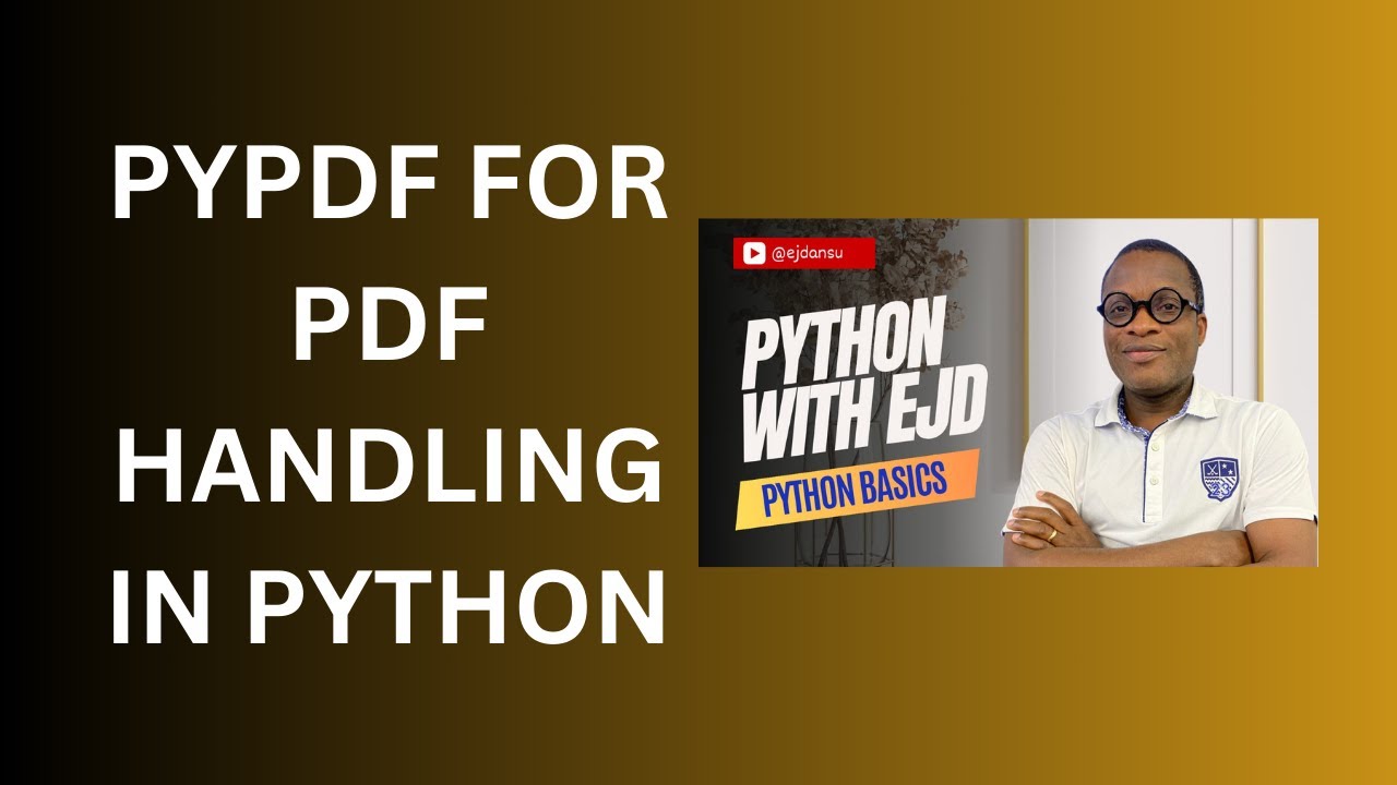 43. PyPDF for PDF Handling in Python