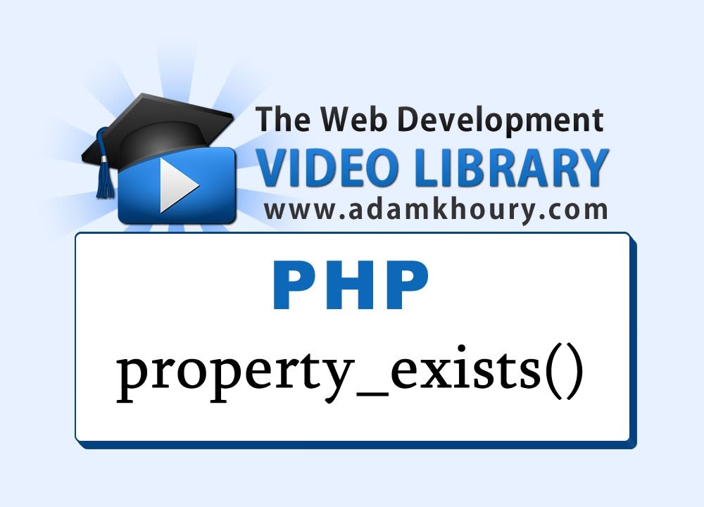 PHP Tutorial - property_exists() Class Object Oriented Programming OOP