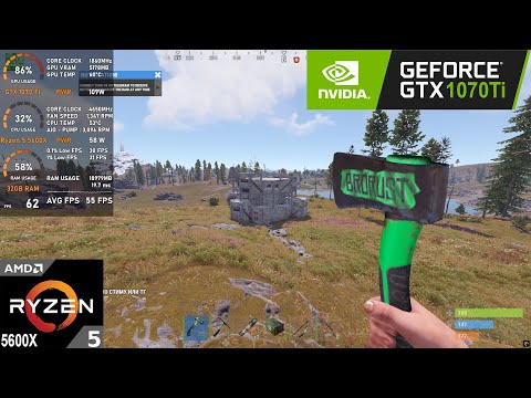 GTX 1070 Ti : Rust (Tested in 2025)