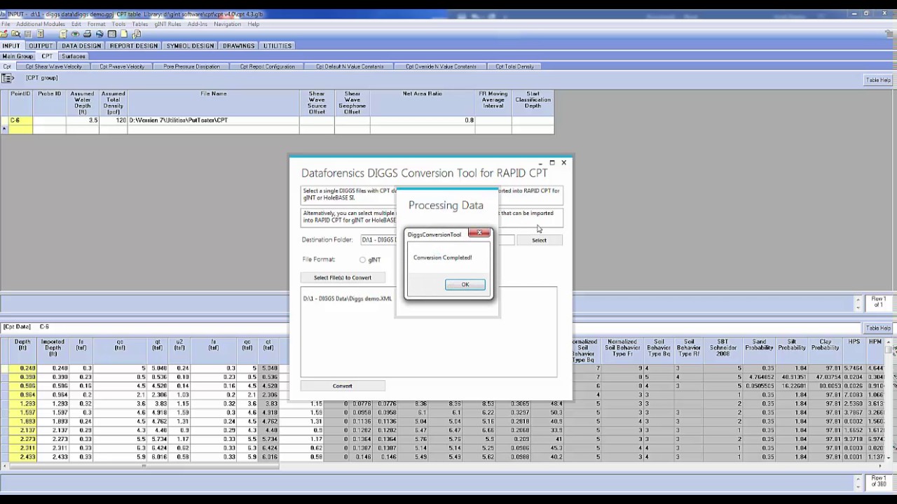 RAPID CPT using DIGGS